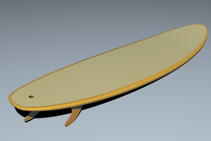 surfboard - Other - 3D CAD model - GrabCAD