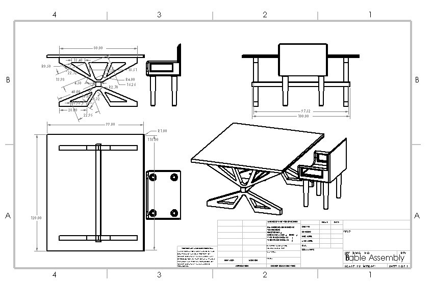 Cad Design Tables