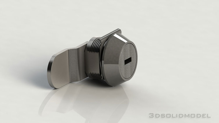 Cam lock - STL, SOLIDWORKS - 3D CAD model - GrabCAD