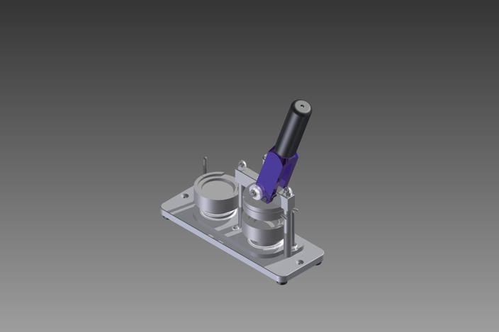 Button Maker Press - Autodesk Inventor, Other - 3D CAD model - GrabCAD