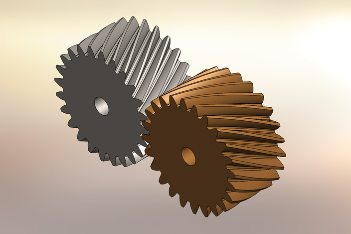 Helical Gear Assembly