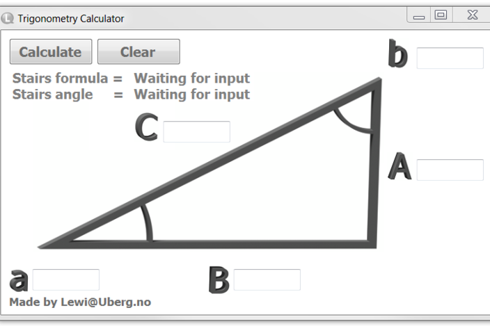 Interior Stair Calculator