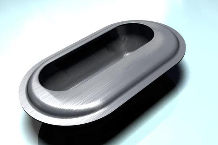 Pocket Handle - STEP / IGES - 3D CAD model - GrabCAD