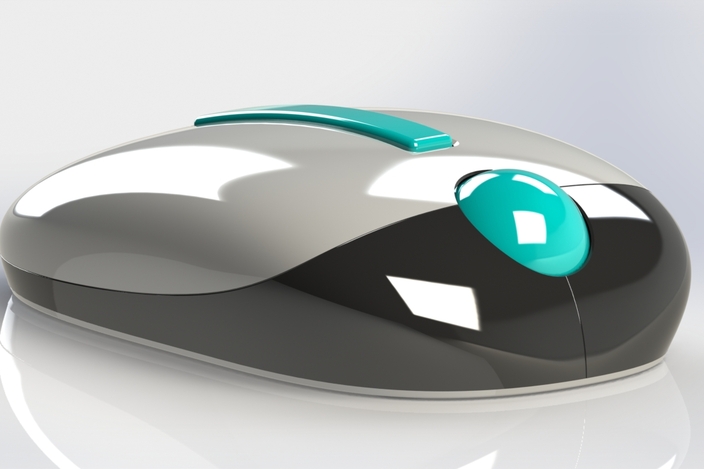 Computer Mouse Concept Design - SOLIDWORKS - 3D CAD model - GrabCAD