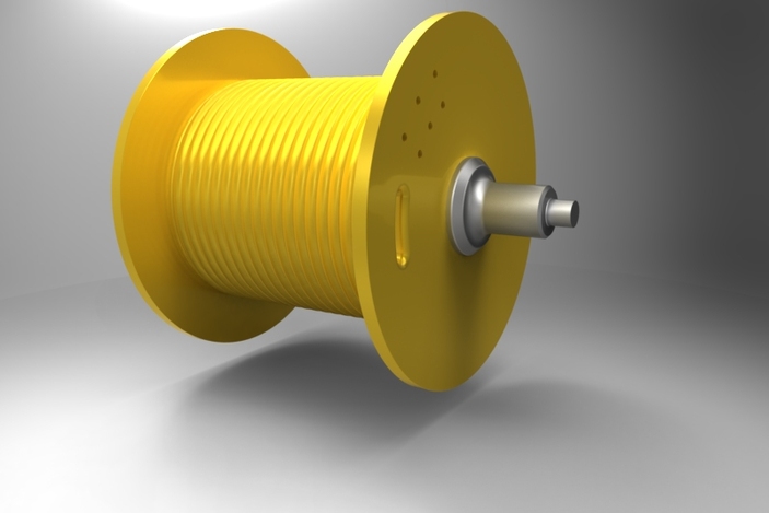 Winch Drum - Welding Assembly - Autodesk Inventor, STL - 3D CAD model - GrabCAD