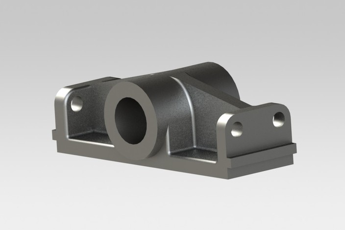 Truss Bearing - STEP / IGES, SOLIDWORKS - 3D CAD model - GrabCAD