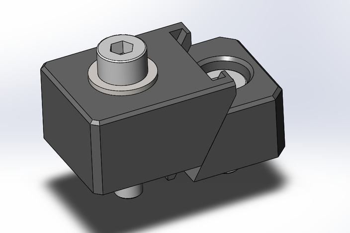 Wedge clamp - compact - STEP / IGES, SOLIDWORKS - 3D CAD model - GrabCAD