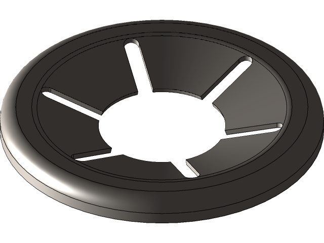 Starlock push-on fasteners | 3D CAD Model Library | GrabCAD