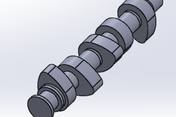 camshaft - - 3D CAD model - GrabCAD