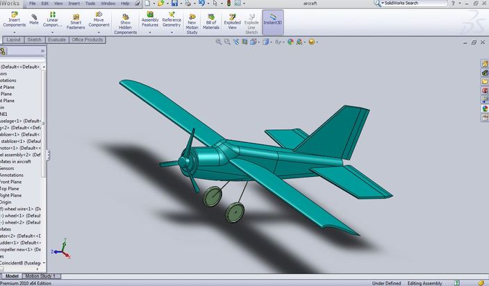 aircraft - SOLIDWORKS - 3D CAD model - GrabCAD