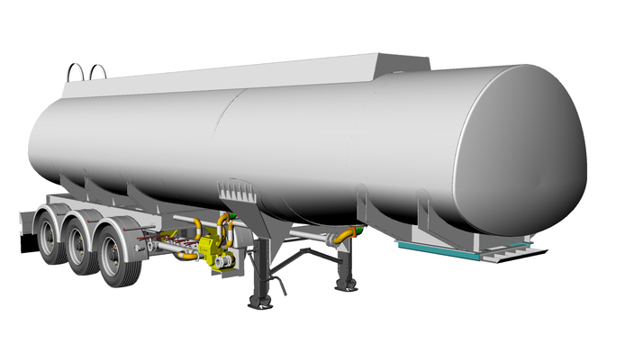 SELF-SUPPORTED ROAD TANKER SEMI-TRAILER