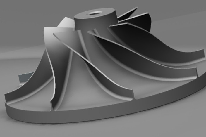 Impeller - NX - 3D CAD model - GrabCAD