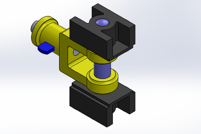 Steam Engine Crosshead Solidworks 3d Cad Model Grabcad
