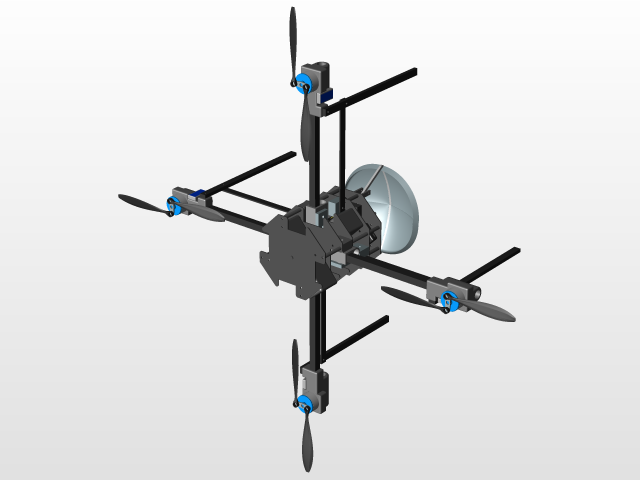 Oblivion Drone 3d Cad Model Library Grabcad