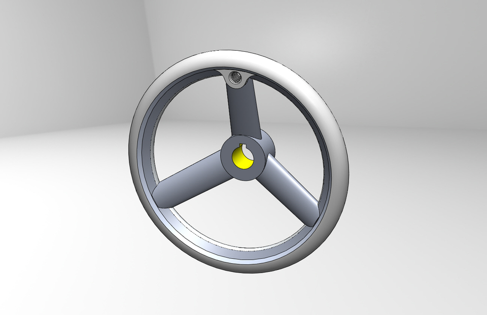 Handwheel | 3D CAD Model Library | GrabCAD