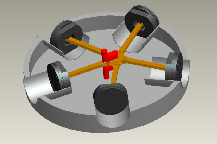 Rotary Engine model - Pro/Engineer Wildfire - 3D CAD model - GrabCAD