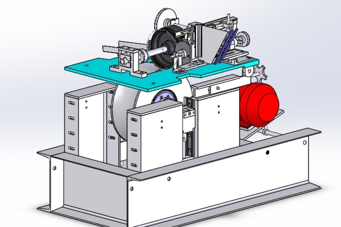 Grinding Machine - SOLIDWORKS - 3D CAD model - GrabCAD