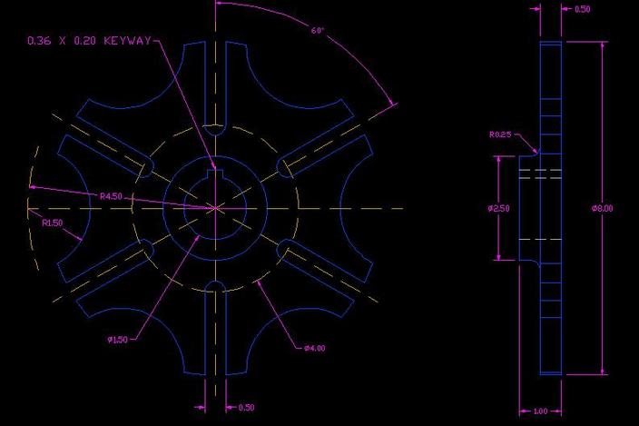 Geneva Cam - AutoCAD - 3D CAD model - GrabCAD