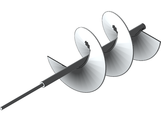 Auger | 3D CAD Model Library | GrabCAD