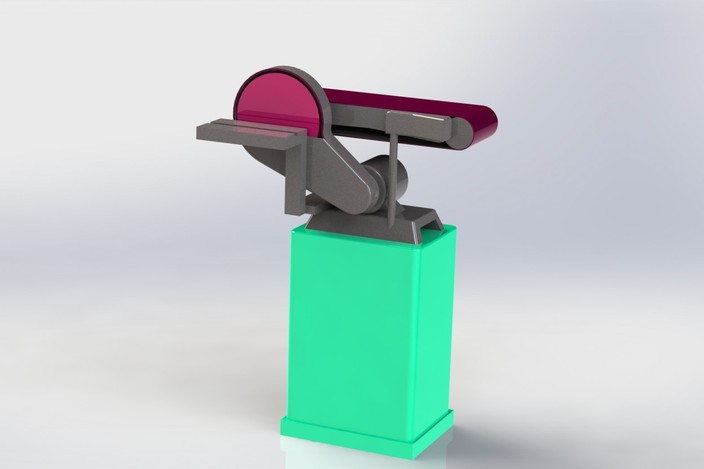 belt sander - STEP / IGES, SOLIDWORKS, Other - 3D CAD model - GrabCAD