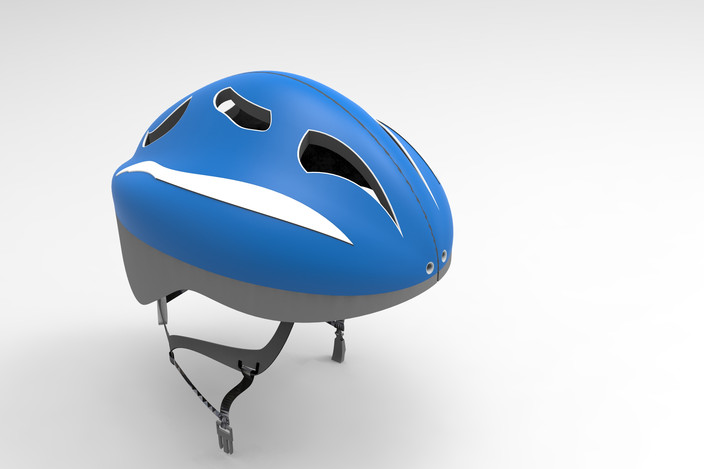 Bike helmet - SOLIDWORKS - 3D CAD model - GrabCAD