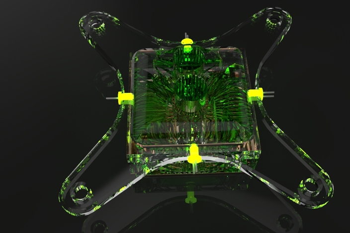 CPU Waterblock - SOLIDWORKS - 3D CAD model - GrabCAD