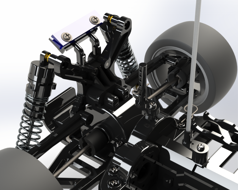 TUNING ossa dogbones per TAMIYA df-02 df02 chassis in alluminio ...