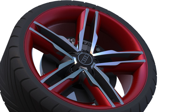 AUDI A7 S8 WHEEL DESIGN - SOLIDWORKS - 3D CAD model - GrabCAD