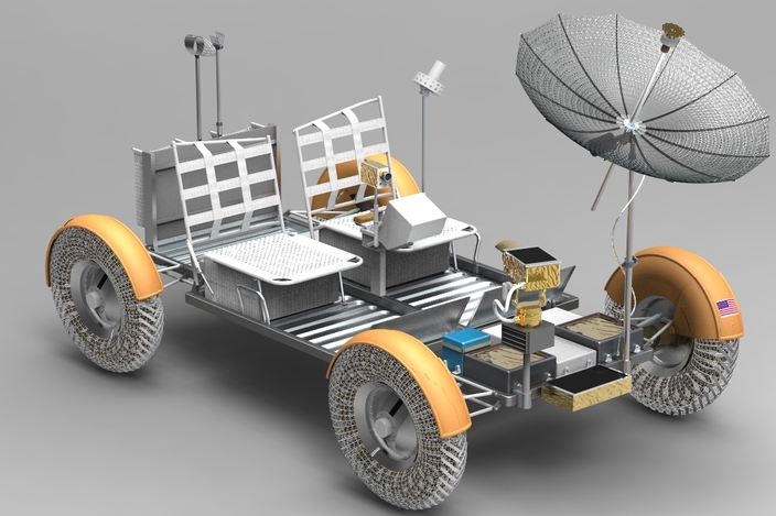 Lunar Rover - - 3D CAD model - GrabCAD