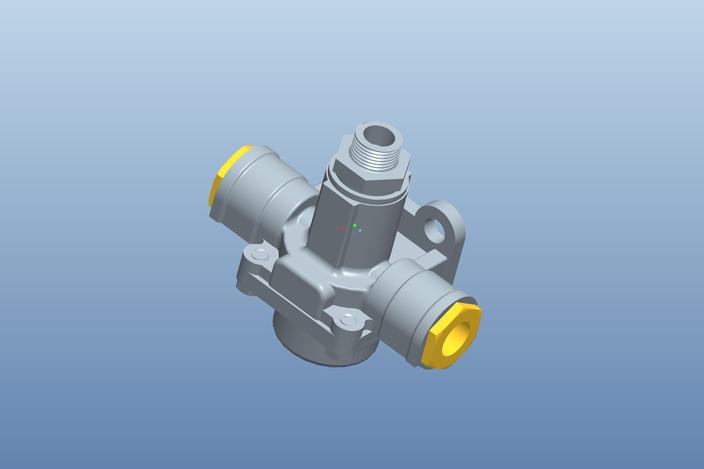 Quick release valve - Pro/Engineer Wildfire, Rhino, Other - 3D CAD ...