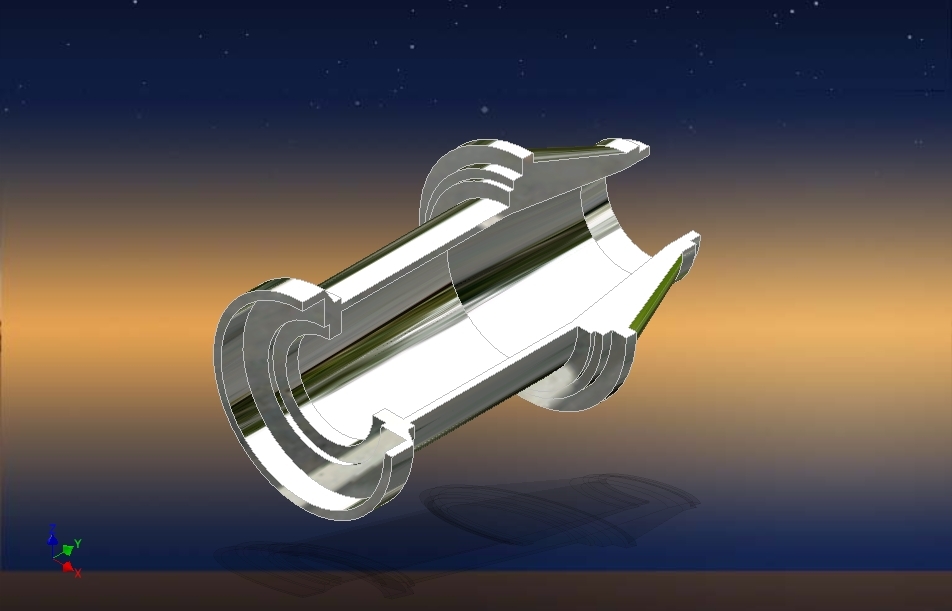combustion chamber | 3D CAD Model Library | GrabCAD