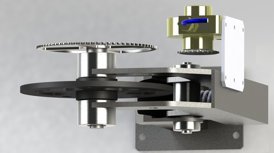 Support depth sensor (encoder) | 3D CAD Model Library | GrabCAD