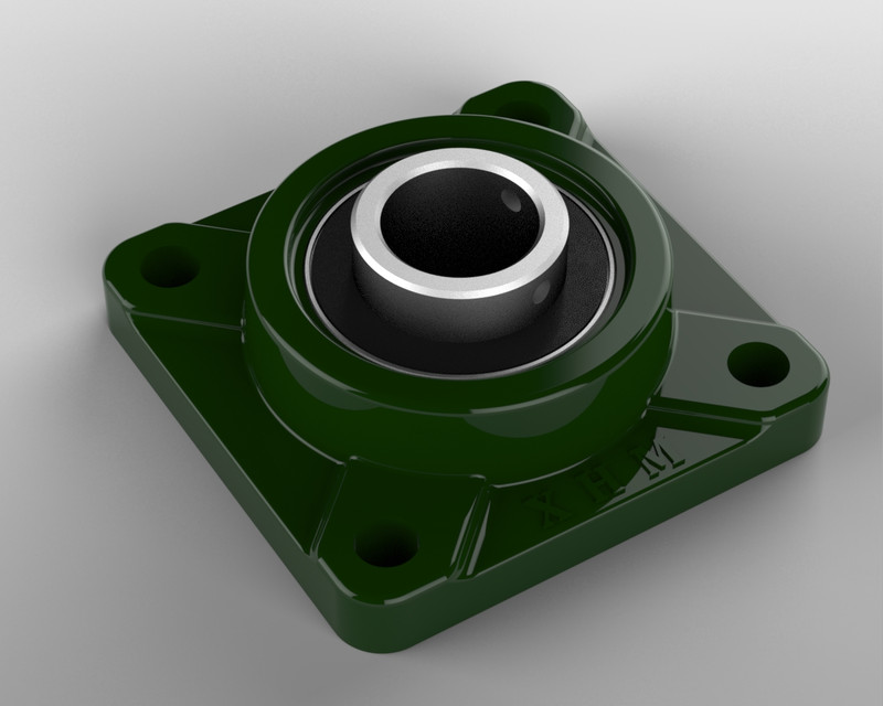 F206 / F208 Bearings | 3D CAD Model Library | GrabCAD