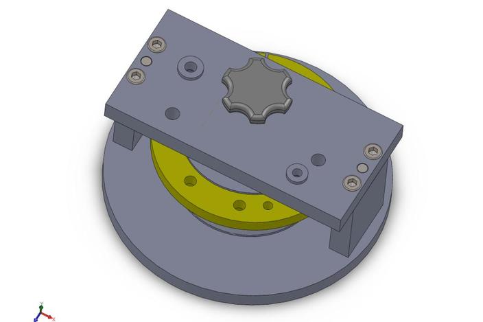 Drilling jig - SOLIDWORKS - 3D CAD model - GrabCAD