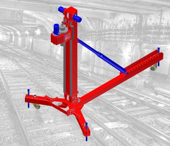 Compact drill rig - AutoCAD - 3D CAD model - GrabCAD