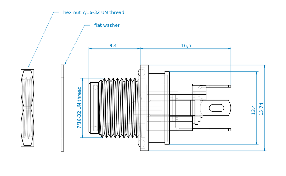Switchcraft L712AS | 3D CAD Model Library | GrabCAD